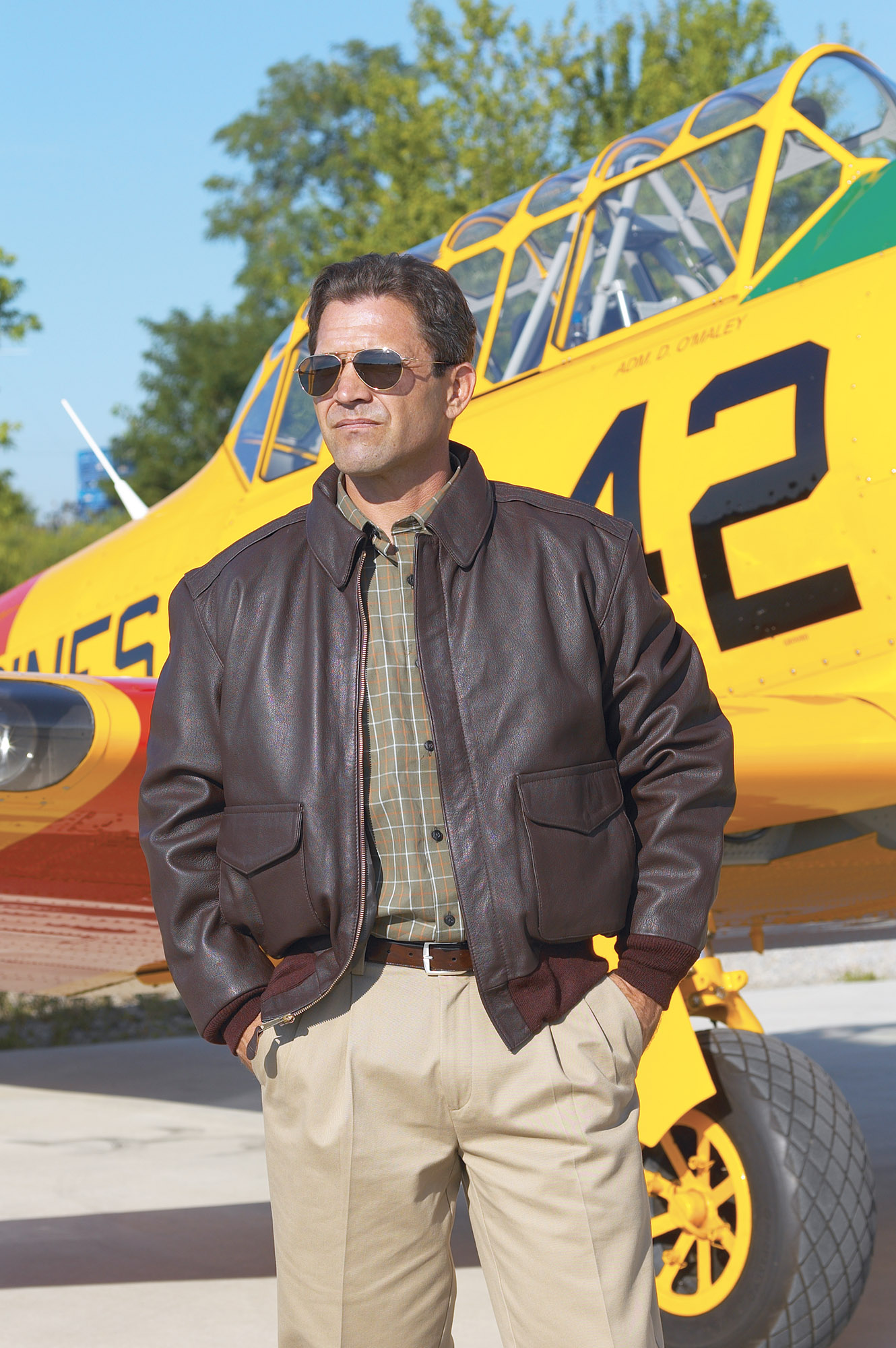 A flight jacket tells a story : Flight Training Central