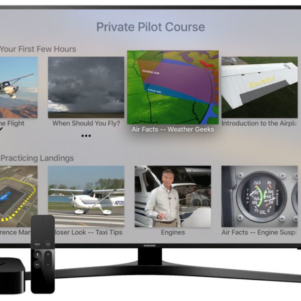 First flight training app for Apple TV released : Flight Training Central