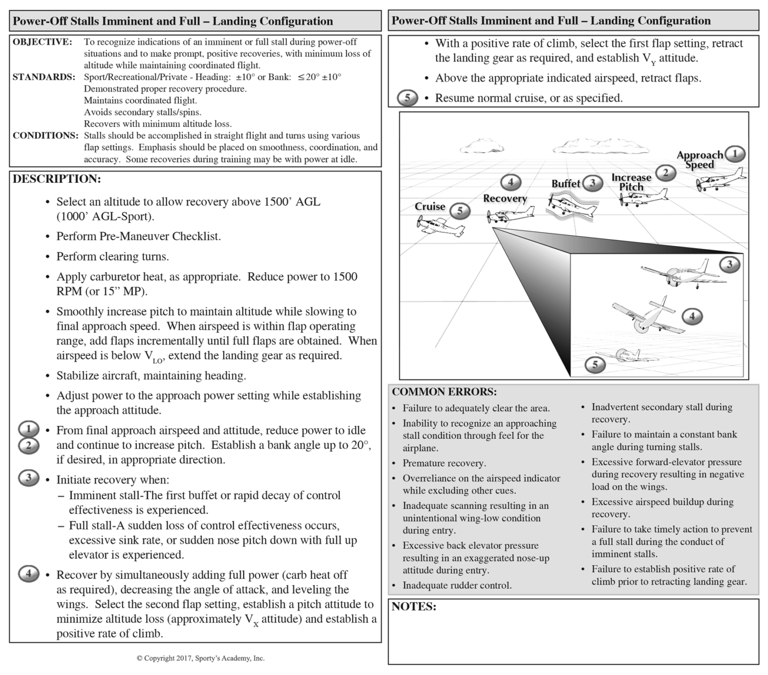 Flight maneuver spotlight: power-off stalls : Flight Training Central