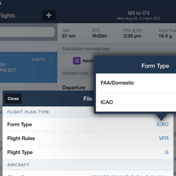 How to file VFR Flight Plans using the new ICAO format : Flight ...