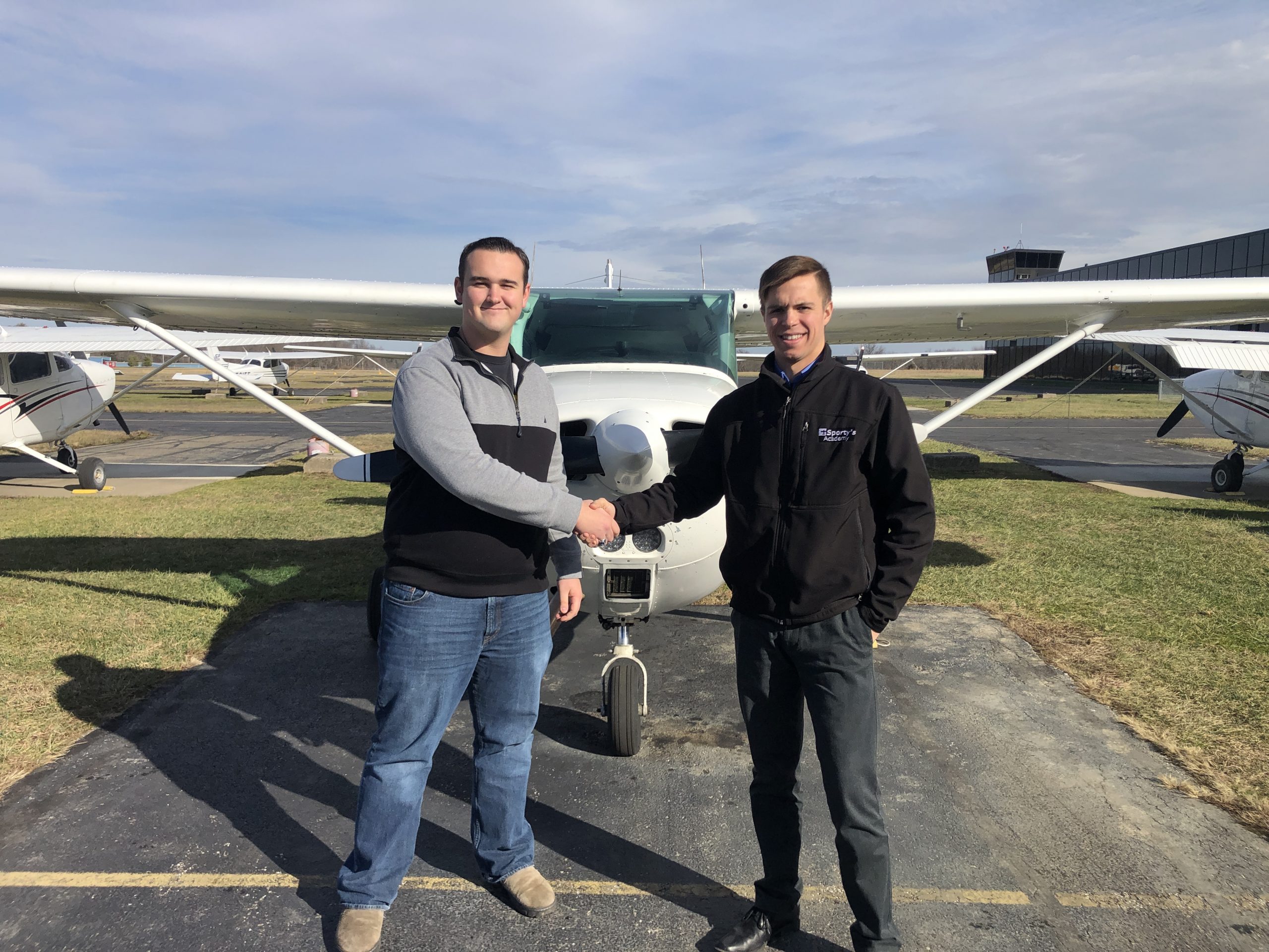 Friday photo: Colin McGilvray commercial pilot checkride : Flight ...
