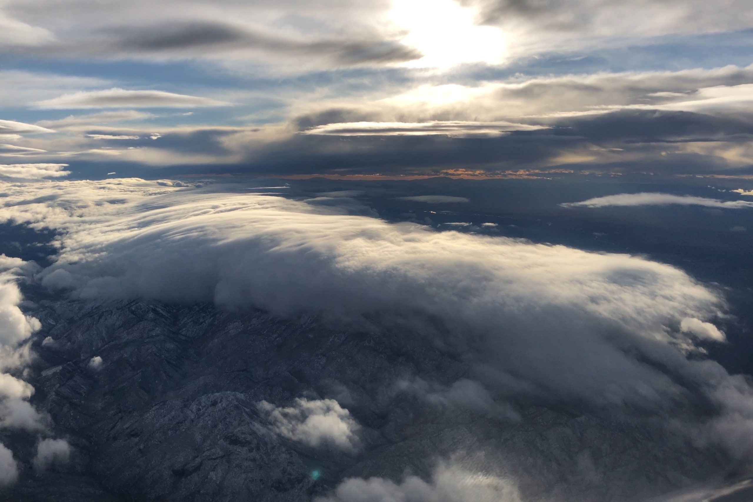 Friday photo: mountain wave cloud formation : Flight Training Central