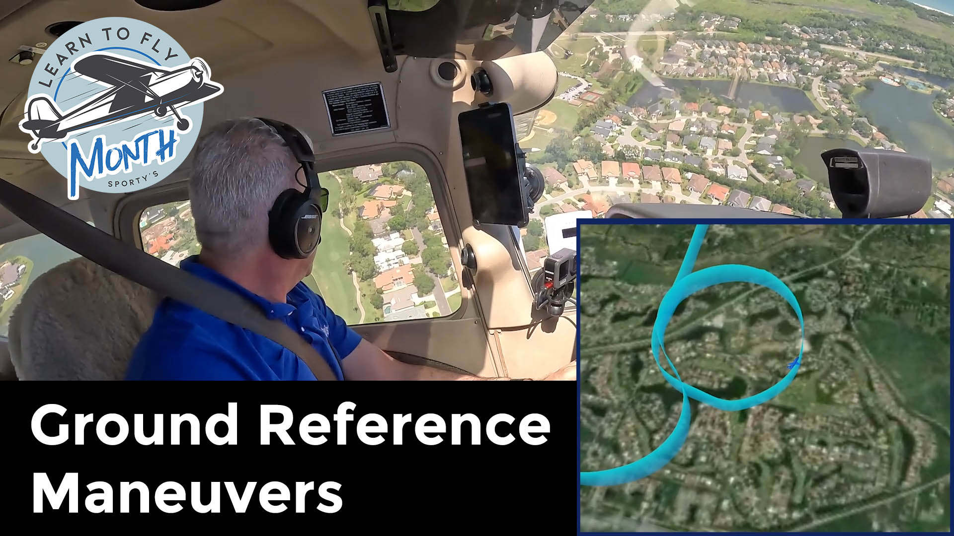 Ground reference maneuvers with Spencer Suderman (episode 2) : Flight ...
